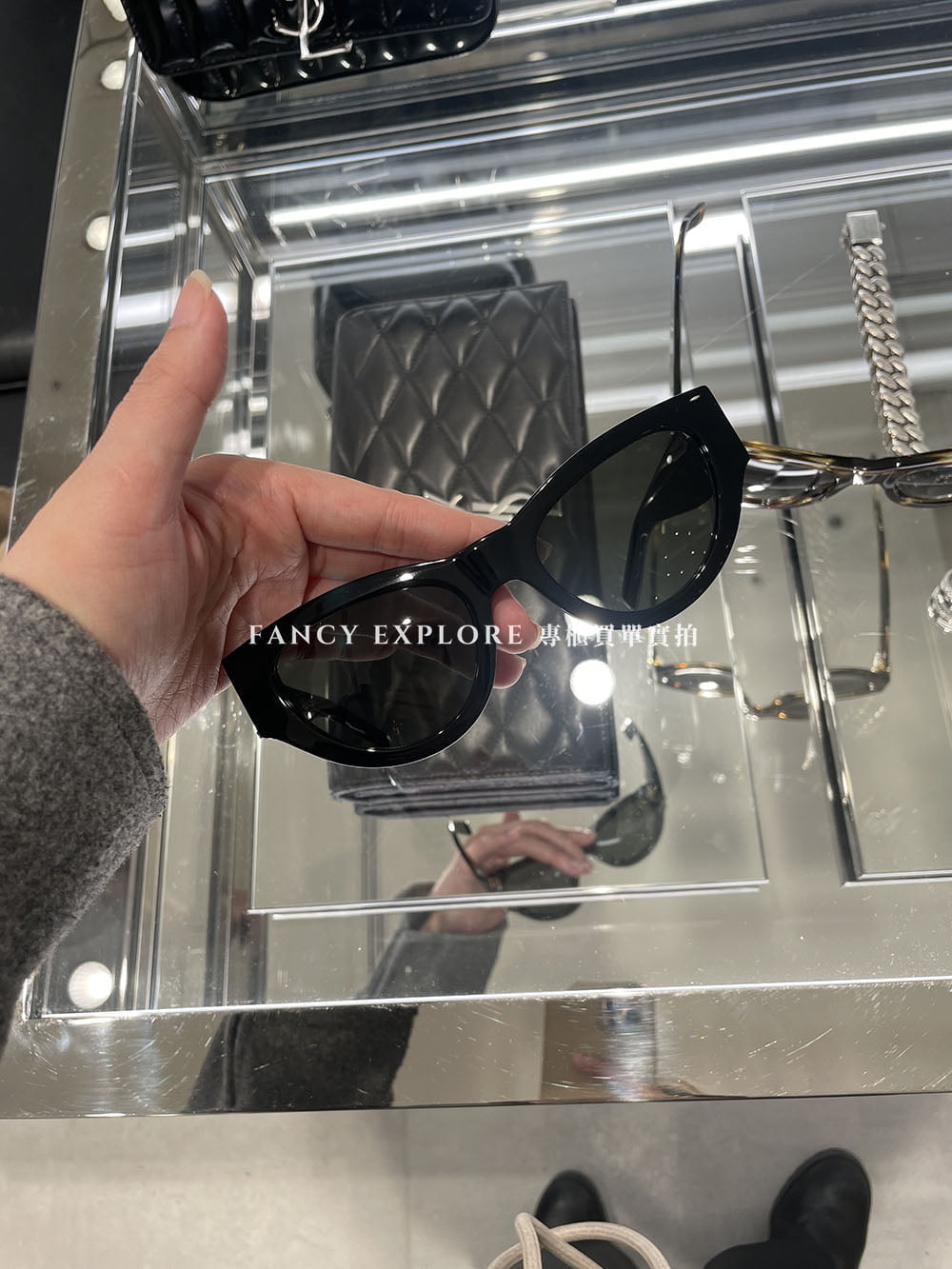 YSL SL M94 太陽眼鏡 黑 - Fancy Explore Boutique