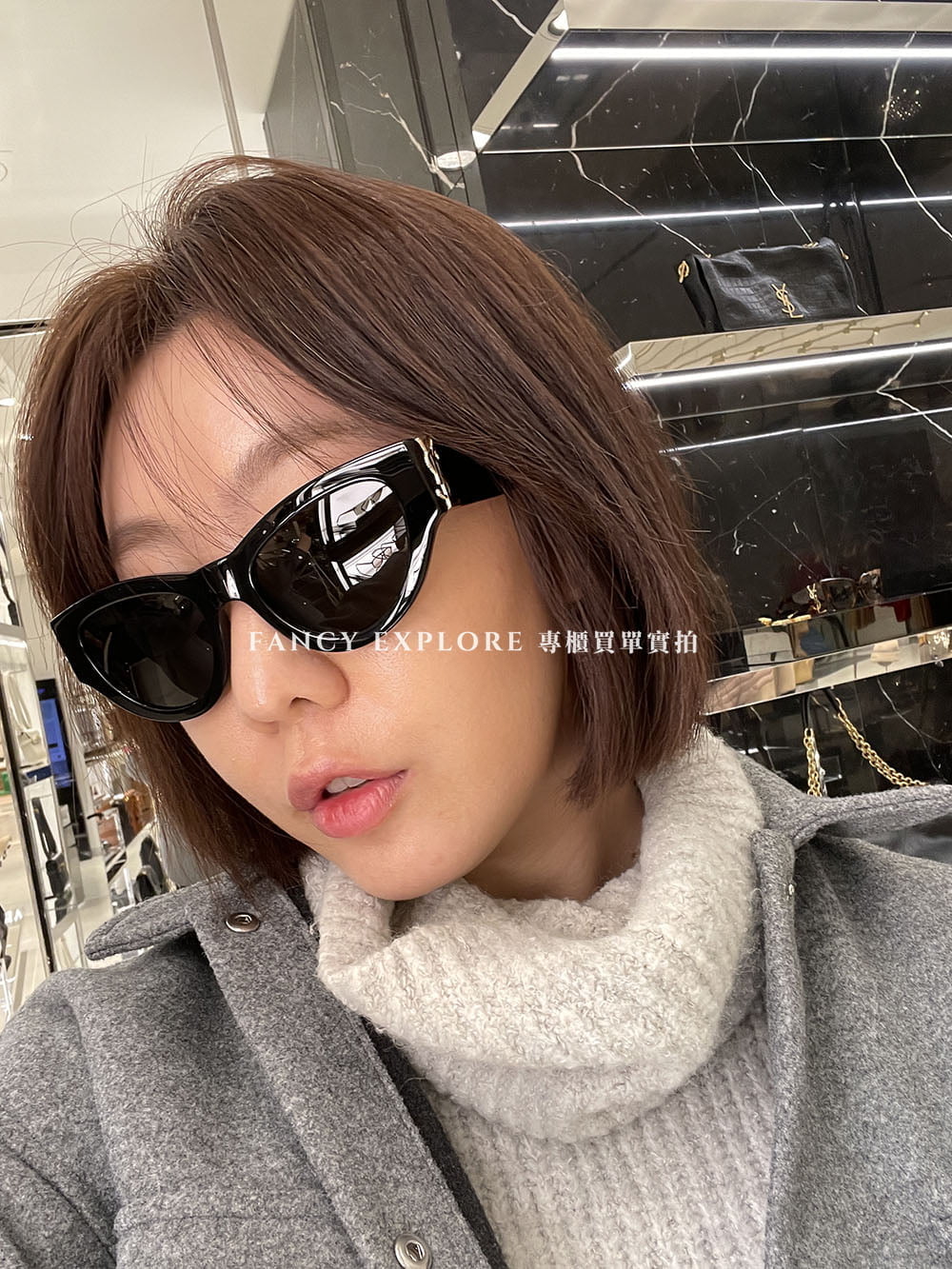 YSL SL M94 太陽眼鏡 黑 - Fancy Explore Boutique